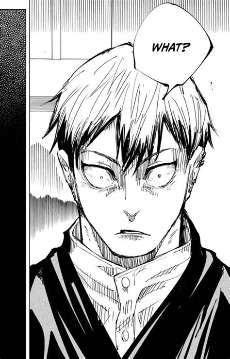 Naoya Toji Naoya Panel Naoya Jjk Manga Zenin Jujutsu Kaisen