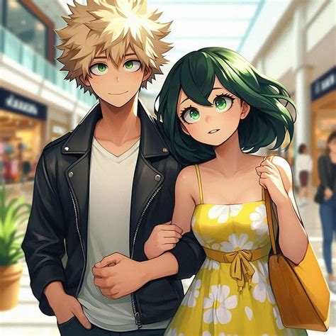 Izumi On A Date With Bakugou Deku Tg 5 By Scarletpinkette On Deviantart