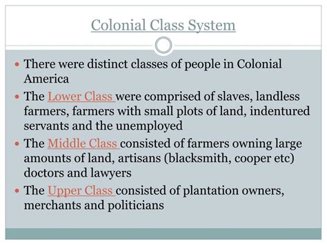 Ppt Colonial Professions Powerpoint Presentation Free Download Id