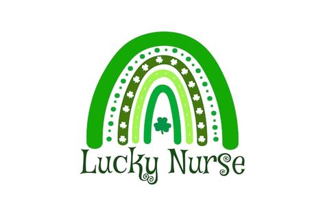 Enfermera Afortunada Vector Premium