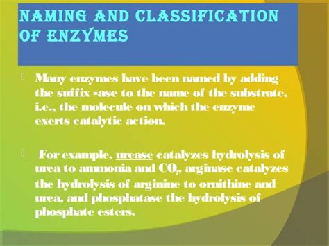 Enzymes Classification Of Enzyme And Isoenzymes 1 Ppt