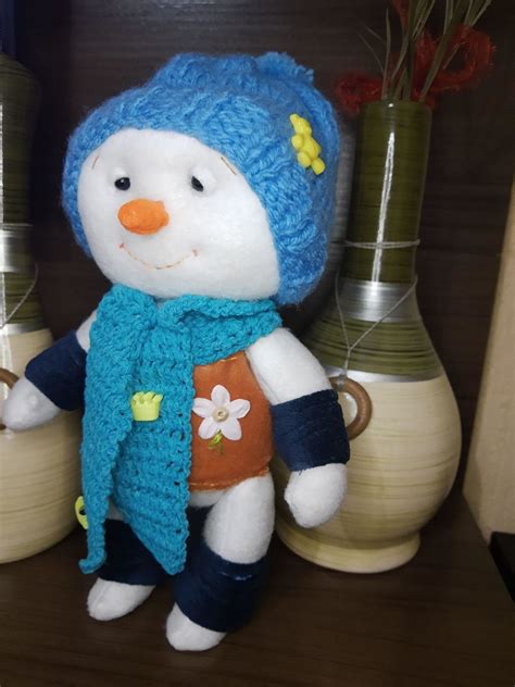 Bonequinho De Neve Floquinho Elo7 Produtos Especiais