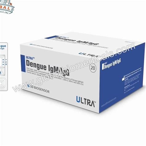 Sd Biosensor Ultra Dengue Igmigg Test Kit At ₹ 49piece Dengue Rapid