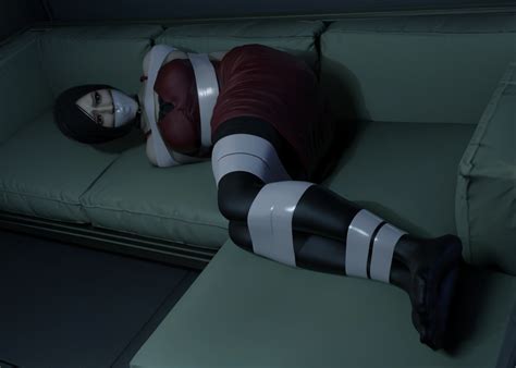 Rule 34 3d Ada Wong Arms Behind Back Asian Female Bondage Capcom Duct