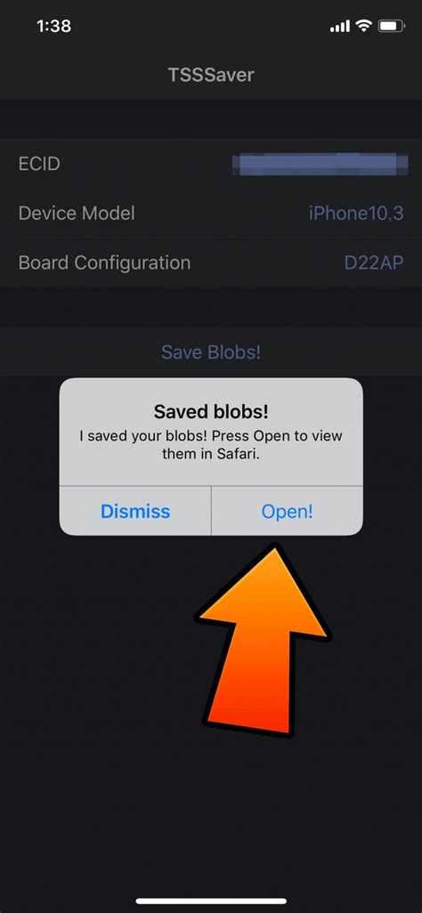 iOS SHSHを取得保存する方法TSS Saver編 Tools Hack