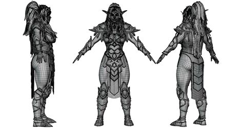 Tyrande Whisperwind R Blender