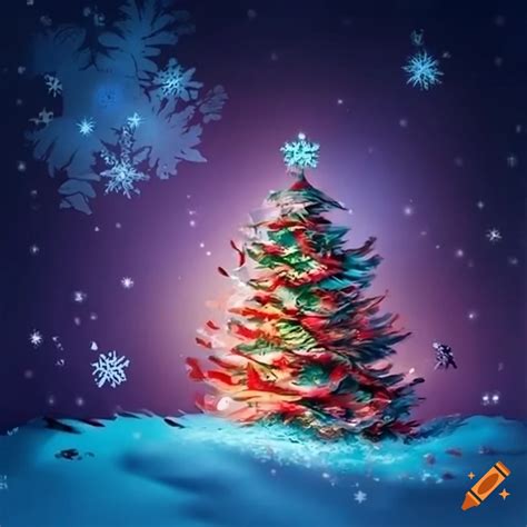 Festive Christmas Card On Craiyon
