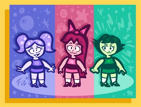 The Powerpuff Girls My Version Remade By Fitzsanchez On Deviantart