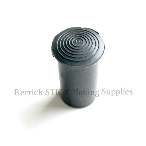 Walking Stick Ferrule Rubber 16mm Rerrick Stick Making Supplies