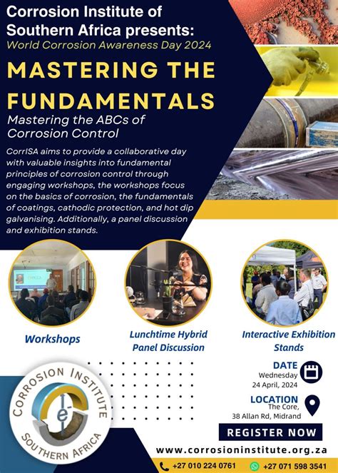 World Corrosion Awareness Day 2024 Dts7fcdt Cathtect