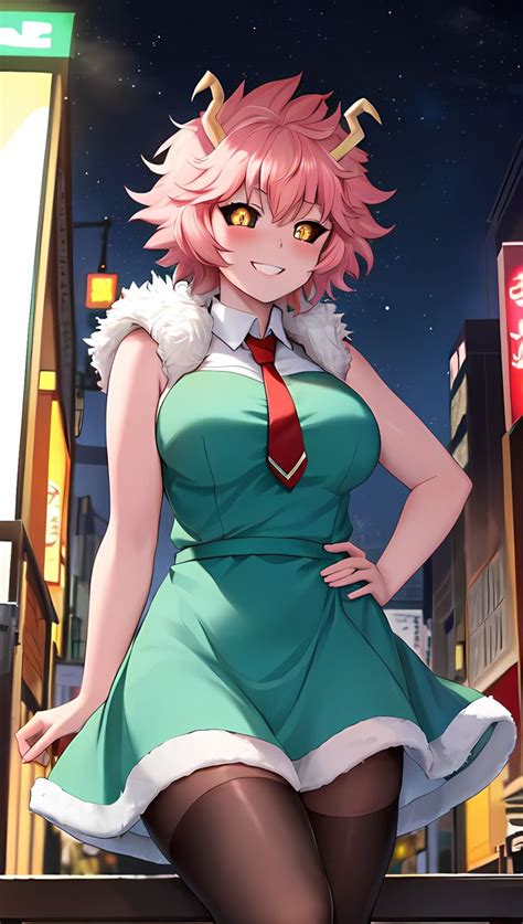 Ashido Mina Mha Hot Anime Girl Cute Girls