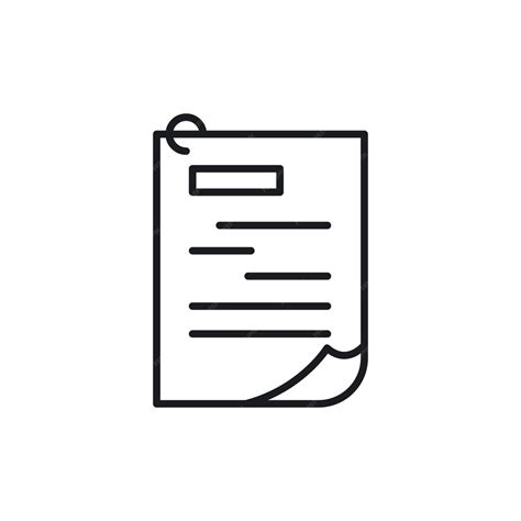 Premium Vector Assignment Icon Isolated On White Background