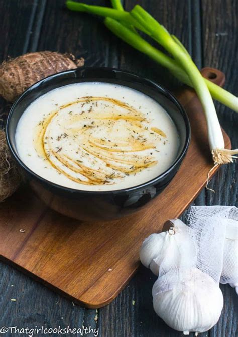Crema De Malanga Taro Soup Vegan That Girl Cooks Healthy