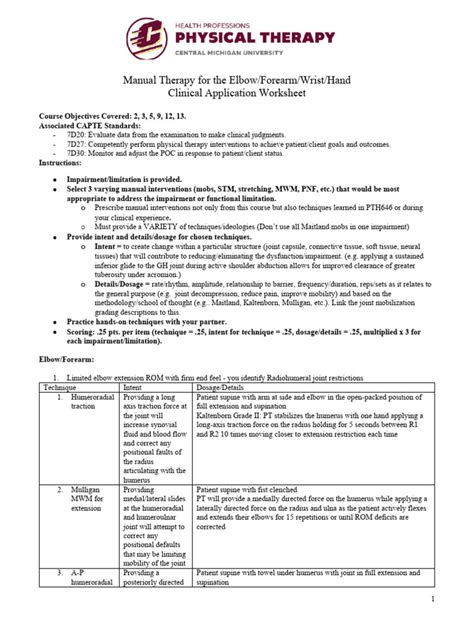 Elbow Forearm Wrist Hand Worksheet 2023 Pdf Elbow Anatomical Terms Of Motion
