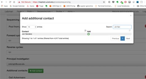 allow re adding of previously deleted contact when preparing sequencing