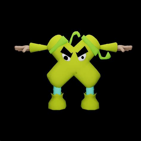 X Alphabet Lore 3d 3d Model Cgtrader