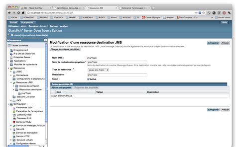 Jakarta Ee Exception Null While Trying To Set The Value Jmstopic