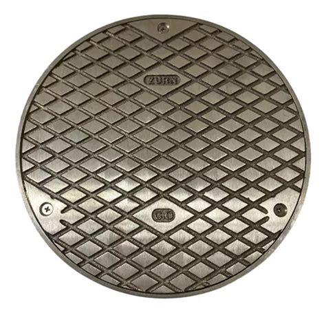 Tapon Registro Bronce Nickel 9 X 8 Zurn Envío Gratis