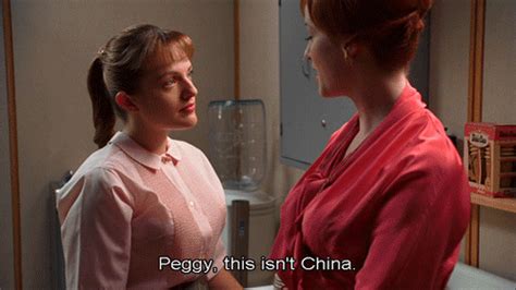 Christina Hendricks Elizabeth Moss  Wiffle