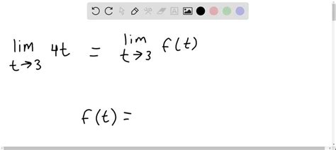 Solvedevaluate The Limit And Justify Each Step By Indicating The
