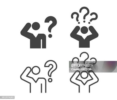 7209 Person With Questions Icon High Res Illustrations Getty Images
