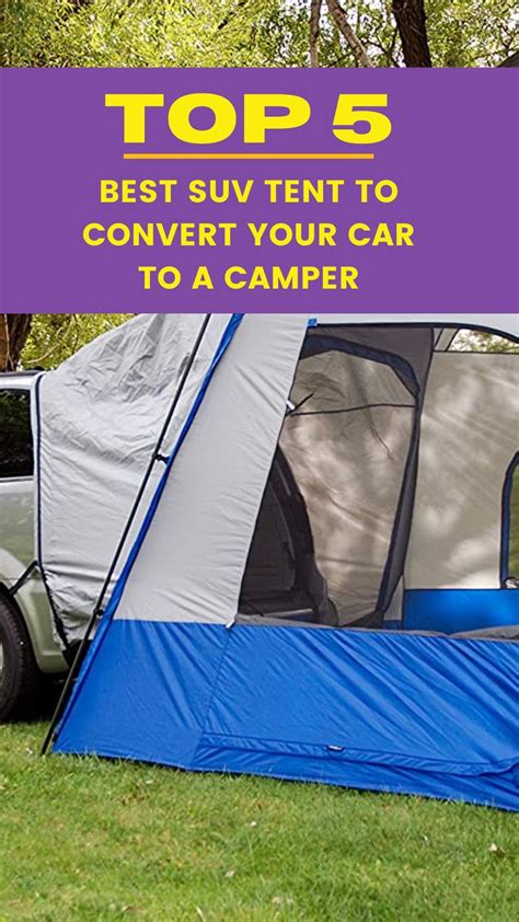 ️ Best Suv Tent To Convert Your Car To A Camper In 2023 Suv Tent Car Tent Camping Best Suv