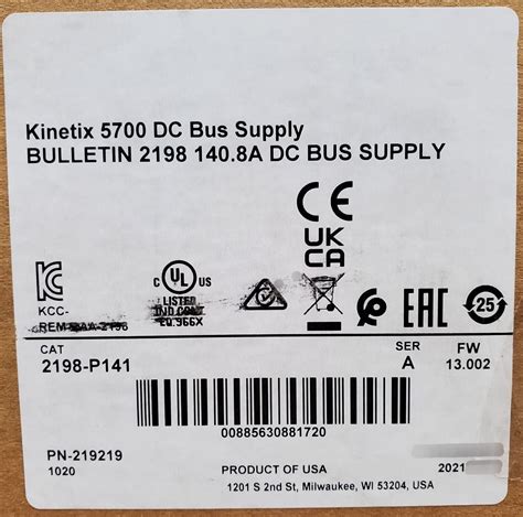 2198 P141 Servo Drive New Allen Bradley Automation Control Worldwide