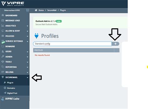 Update Plugin From Legacy To New Securemail One Page Guide Vipre
