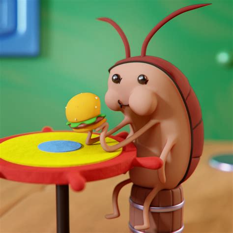 Cockroach From Spongebob On Behance