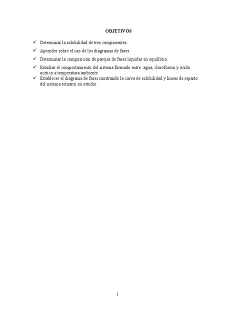 Fsq Ii Lab 8 Sistema Ternario Pdf Fase Materia Equilibrio Químico