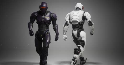 robot 04 b 3d robots unity asset store