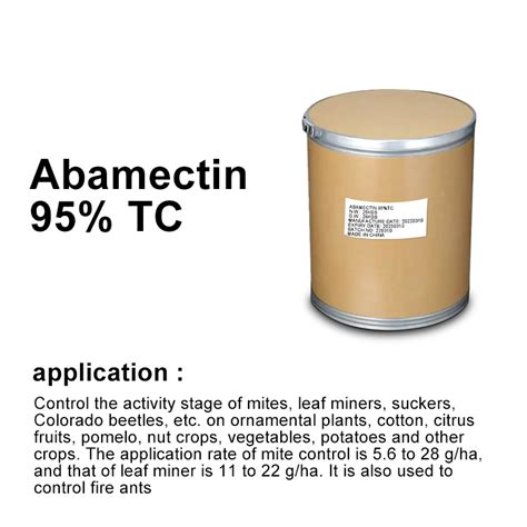 Insecticides Pesticide Manufacturers Abamectin Technical Supply High