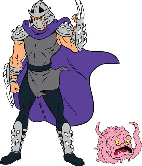 Classic Shredder And Krang Vector Png By Tagirovo On Deviantart