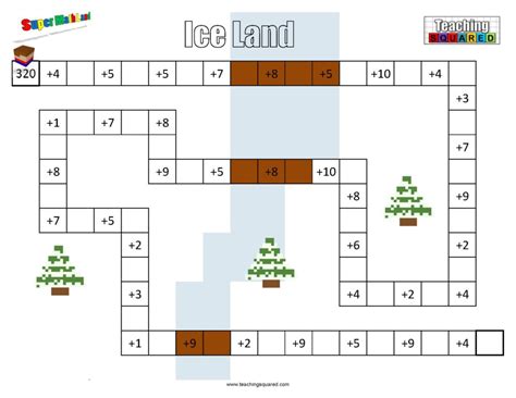Super Math Land Teaching Squared Worksheets Library