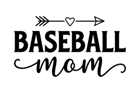 Premium Vector Baseball Mom