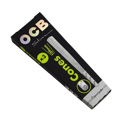 Ocb Premium Slim Cones 109 Mm Pre Rolled With Integrated Tip 5 Pack 10 79