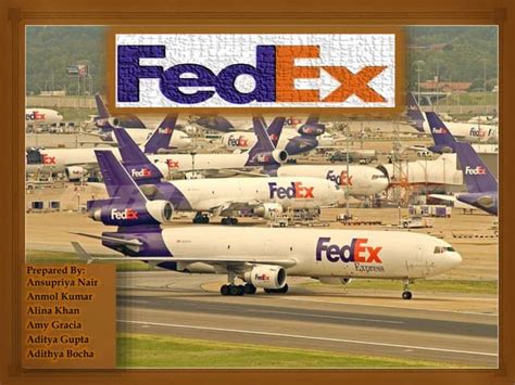 Fedex Supply Chain Management Pptx