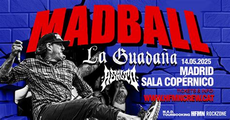 Madball La Guadaña Asalto 14052025 Madrid Sala Copérnico