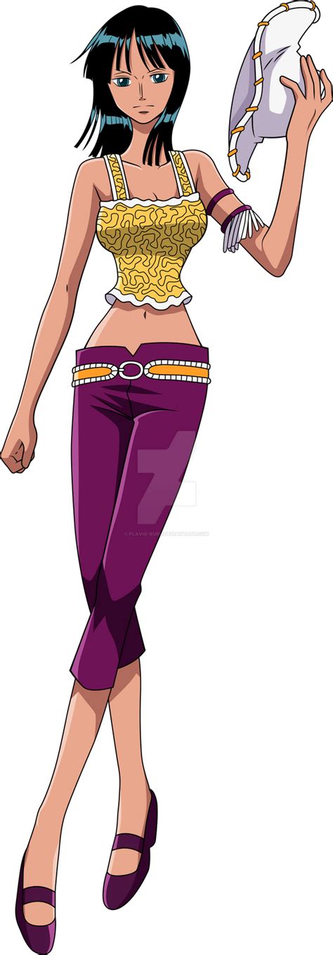 Nico Robin Vector By Flavio Ruru On Deviantart