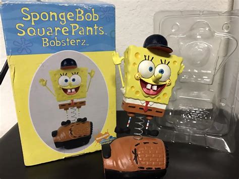 Spongebob Squarepants Bobster Bobsterz Bobblehead Super Rare Baseball