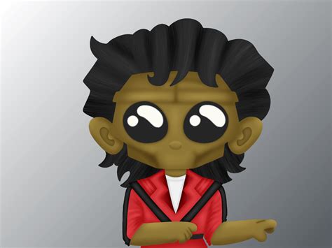 Michael Jackson Cute Cartoon