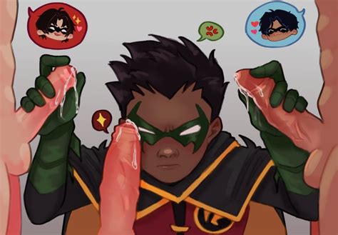 Rule 34 4boys Batman Series Black Hair Cum Cum Drip Cumming