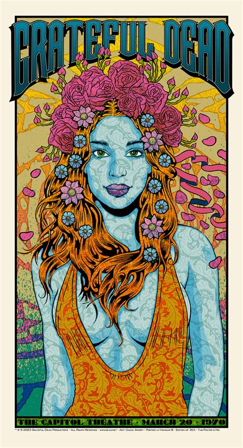 Sperrys Grateful Dead Poster Feature Release At Relix Marketplace On Friday October 27