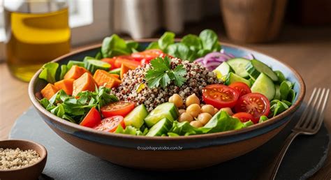 Salada De Quinoa O Segredo De Uma Refeição Vibrante E Saudável