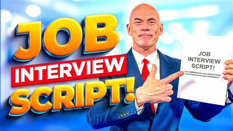 Job Interview Script 10 Interview Questions And Brilliant Answers