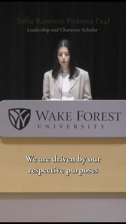 Leadership And Character Scholar Sofia Ramirez Pedroza Reflects On Her