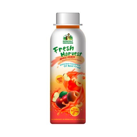 Rompine Apple Peach Pineapple Juice [250ml Bottle] Mbg Fruit Shop