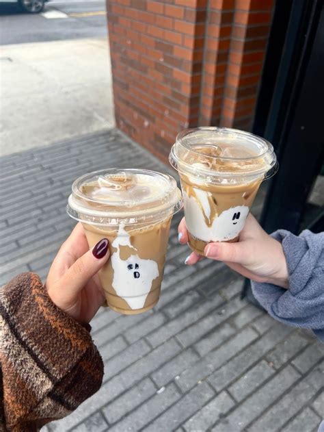 Ghostcoffee Fun Coffee Drinks Fall Feels Happy Halloween