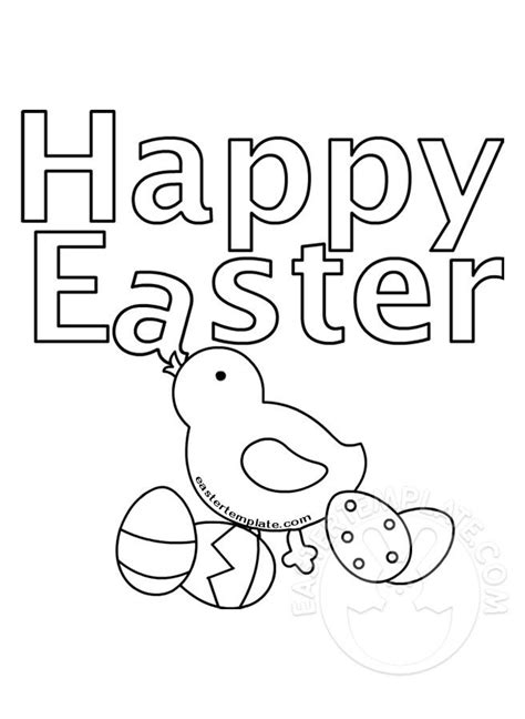 Wishes Happy Easter Easter Template