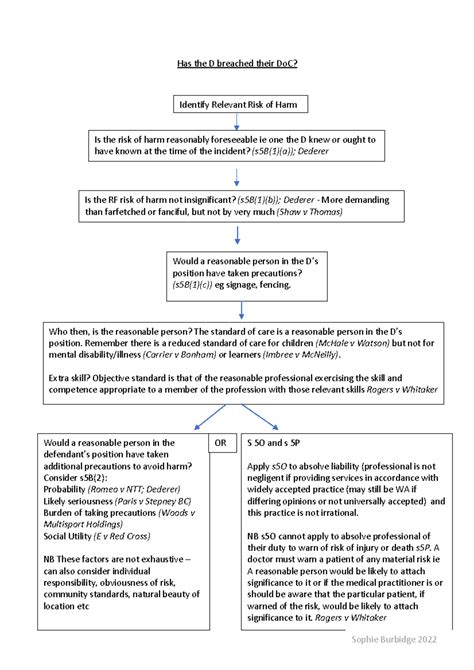 Breach Flowchart 1 Flow Chat Has The D Breached Their Doc